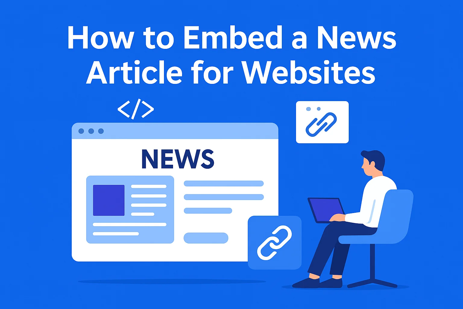How to Embed a News Article for Websites - HeyTony